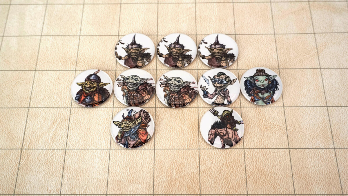 Goblin Token Packs (Select a Size: 10, Variety, Horde) - Tactical Tokens