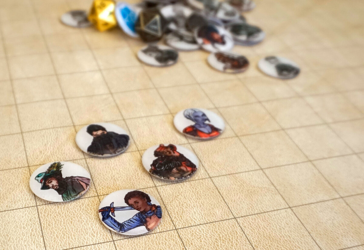 Hero Token Pack (Select a Size: 10, Variety) - Tactical Tokens