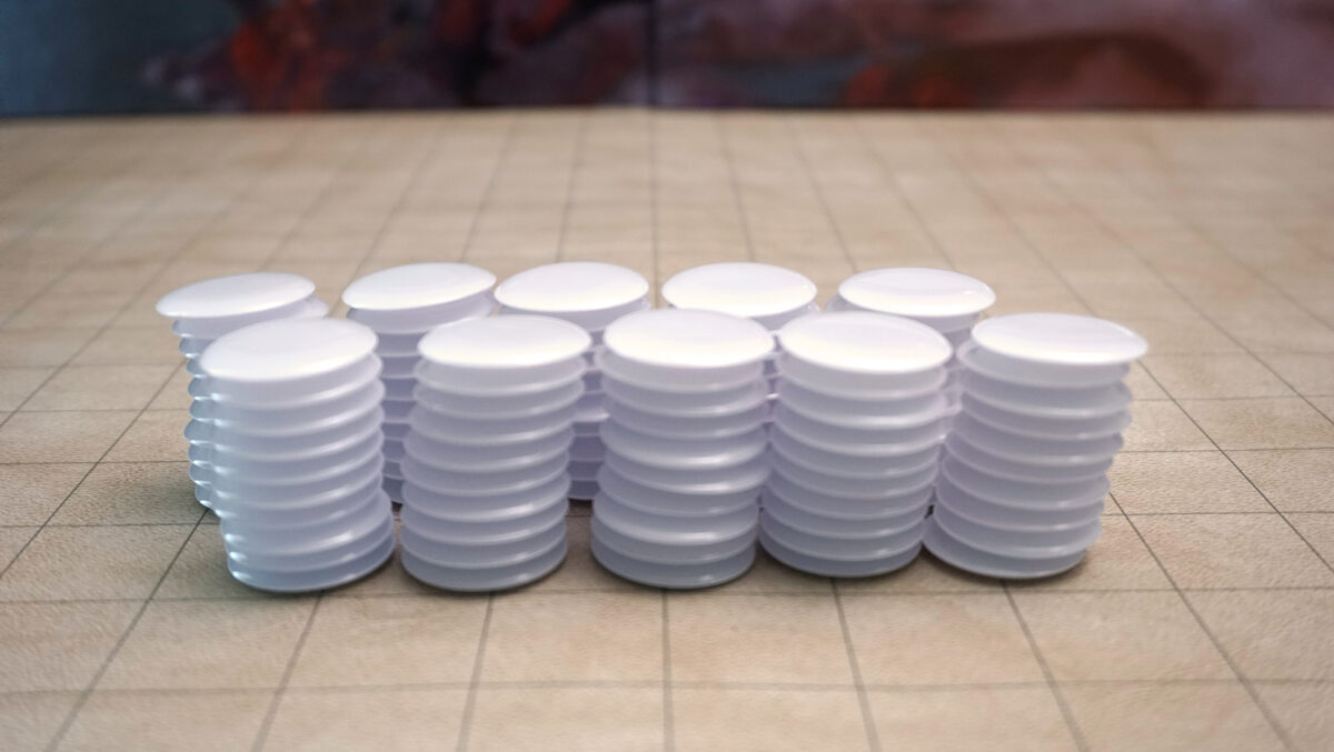 Dry & Wet Erase Blank Game Tokens (1 Inch) - Tactical Tokens