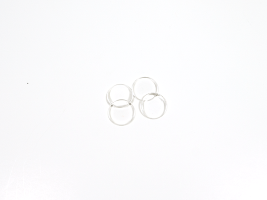 1 Inch Clear Round Tokens - Tactical Tokens