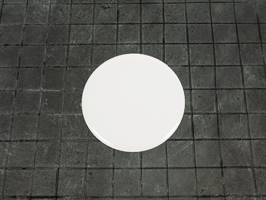 4 Inch Blank White Round Tokens - Tactical Tokens
