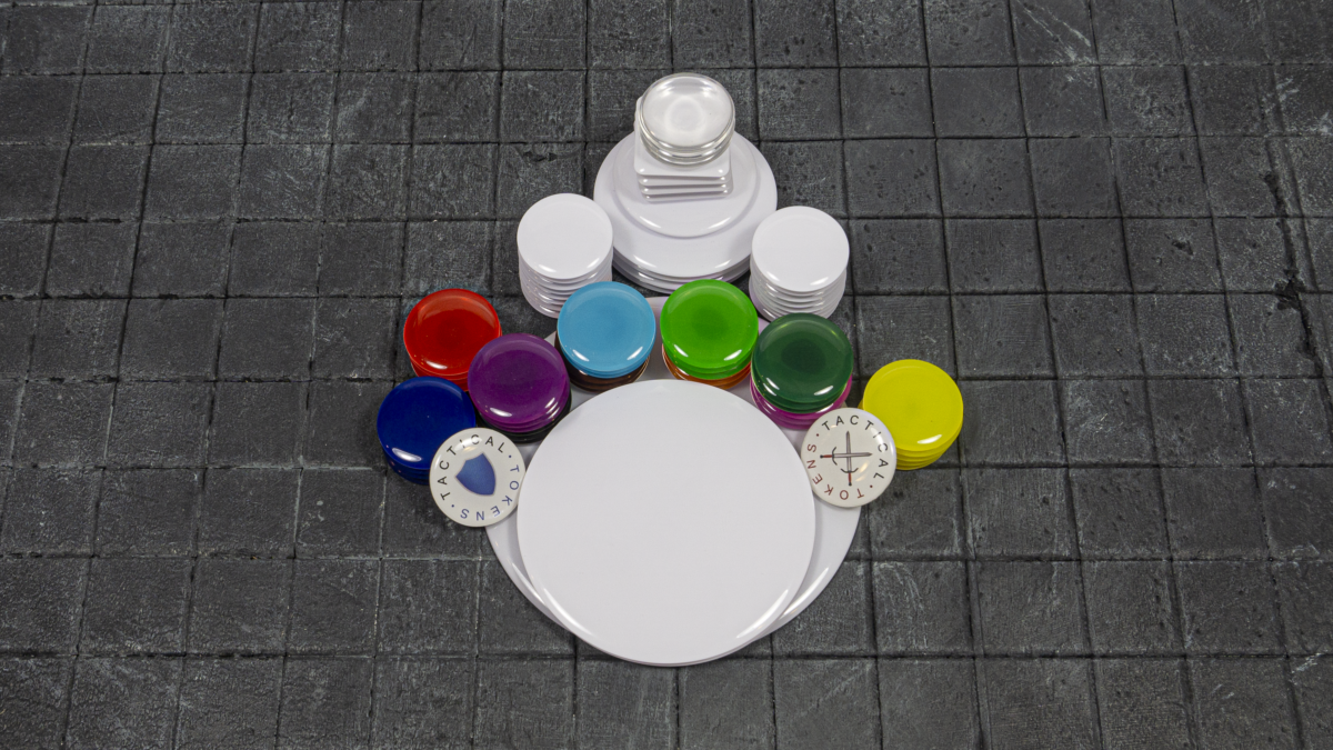 Essentials Pack of Gaming Tokens - Tactical Tokens