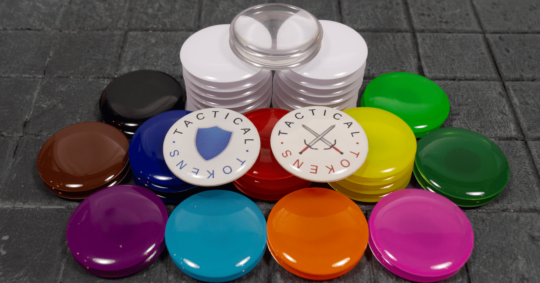 Starter Pack of Gaming Tokens - Tactical Tokens