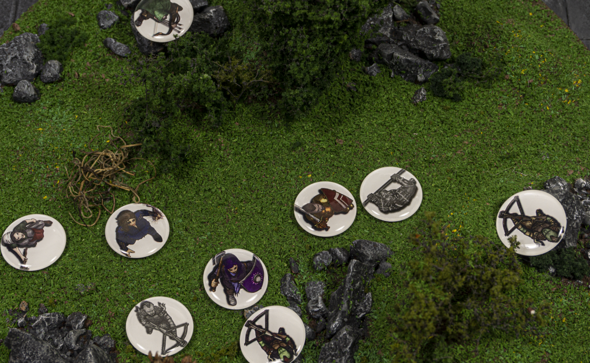 1in Token Vault Printed Gaming Tokens - Tactical Tokens