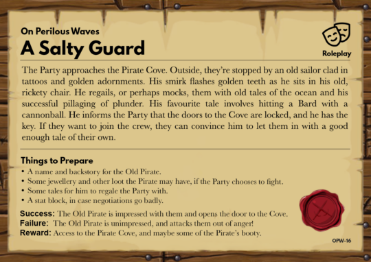 Part 16 - A Salty Guard - Tactical Tokens