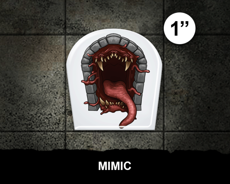 Door Token (Closed/Mimic) - Tactical Tokens